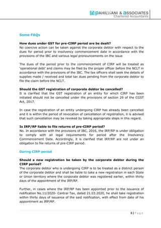 GST-Special Procedures followed by IRP/RP | PDF