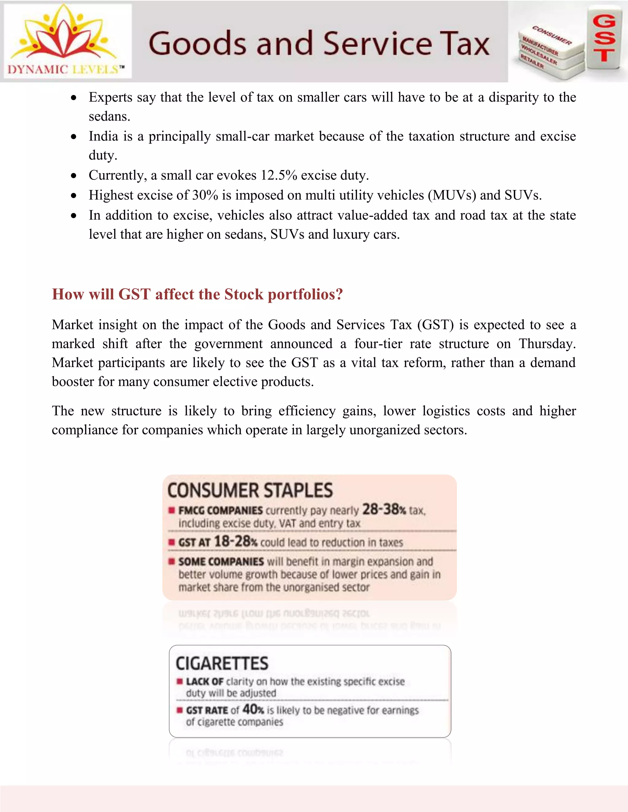 Gst tax-structure | PDF