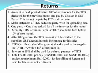 GST-TDS-Presentation management and leadership | PDF | Business ...