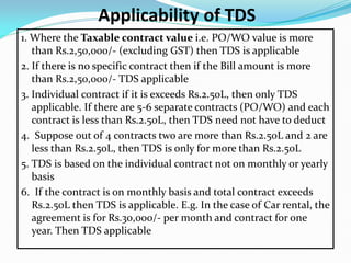 GST-TDS-Presentation management and leadership | PDF | Business ...