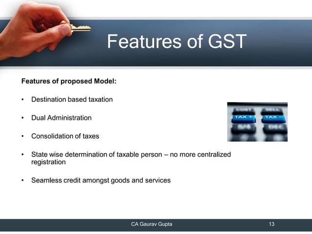 Gst the framework | PPT