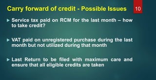 GST transitional provisions | PPT