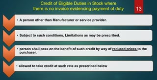GST transitional provisions | PPT