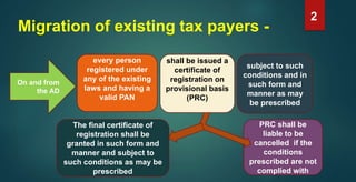 GST transitional provisions | PPT