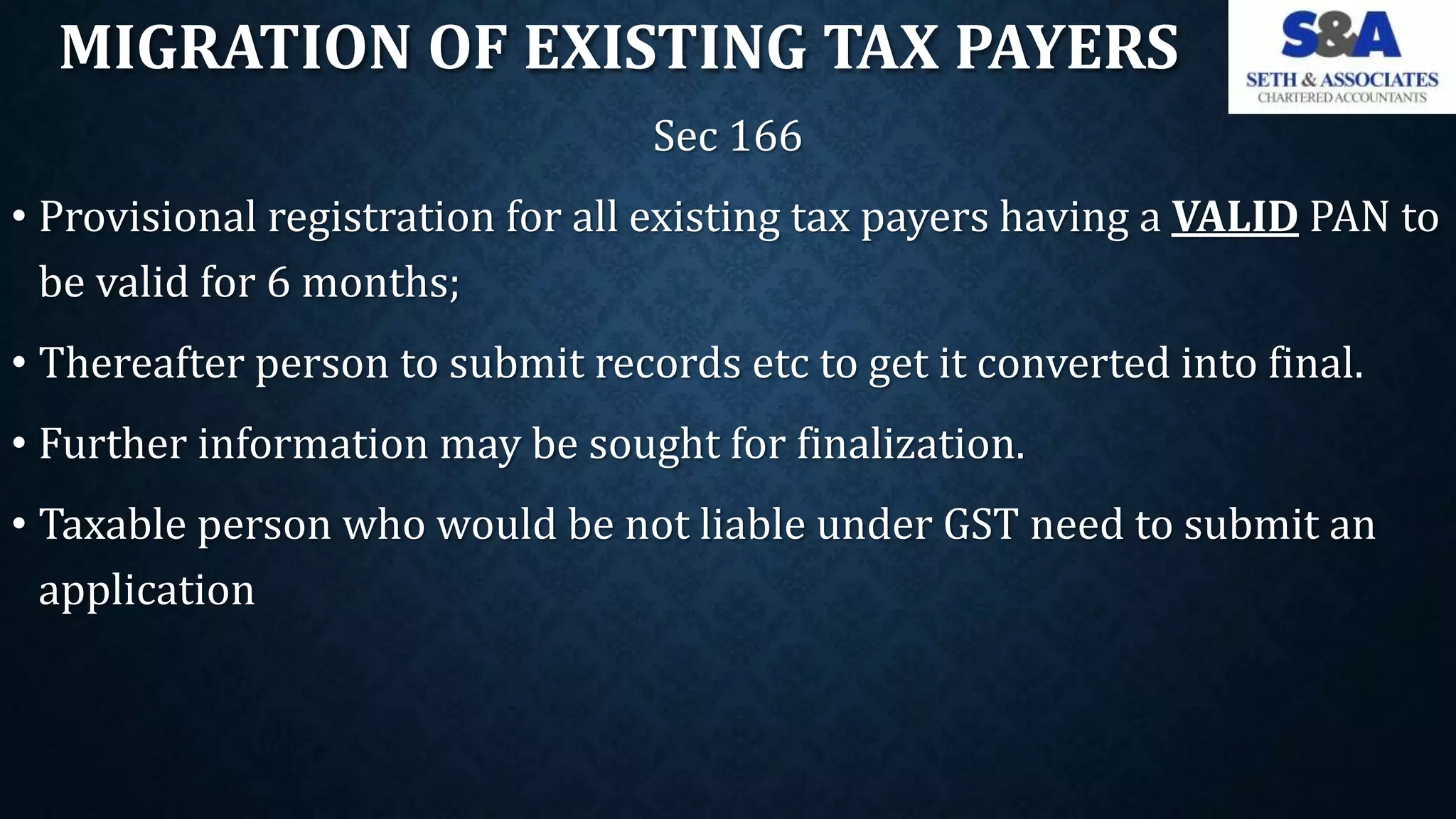 Our guide to GST Transition provisions | PPTX