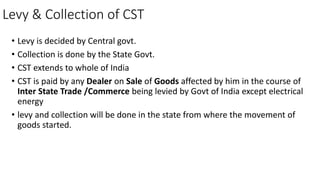 GST - Unit II CST.pptx