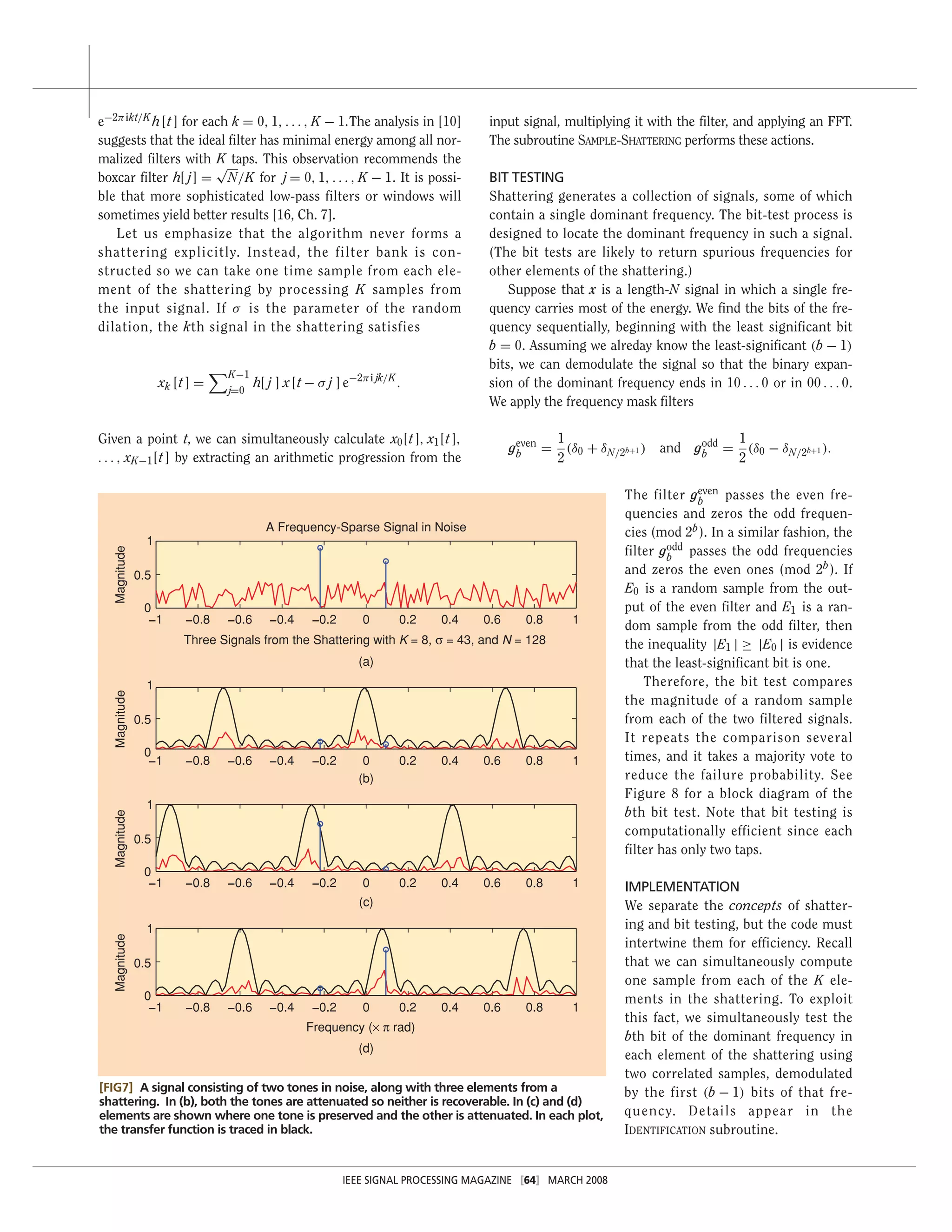 Gst08 tutorial-fast fourier sampling | PDF