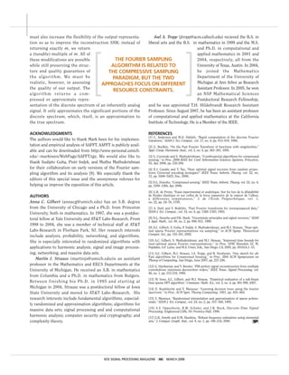 Gst08 tutorial-fast fourier sampling | PDF