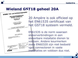 GST18 20A en groter logo | PPT