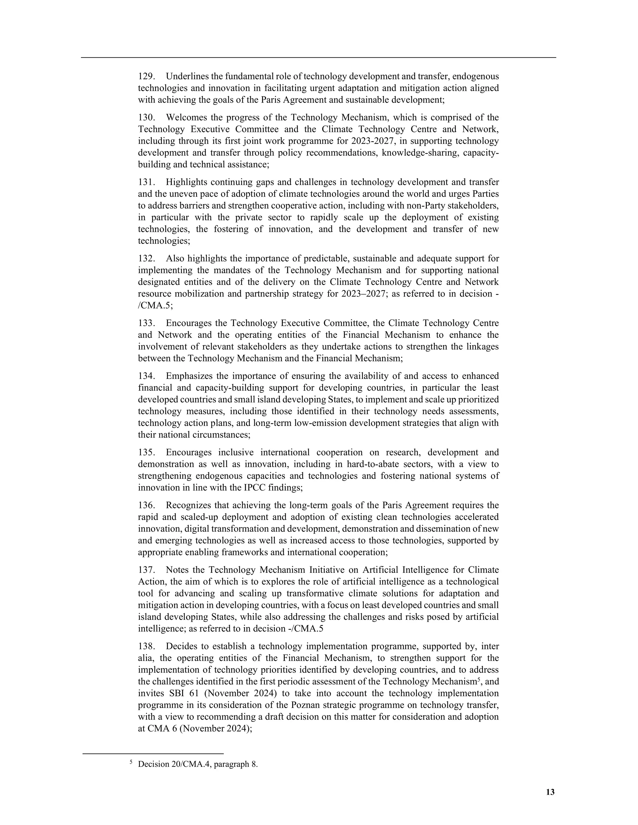 The global stocktake under the Paris Agreement | PDF