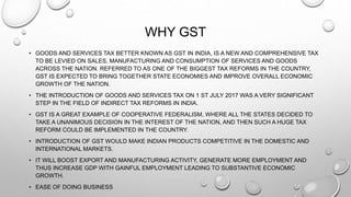 GST in India - One year Opportunities and Challenges | PPTX | Business ...