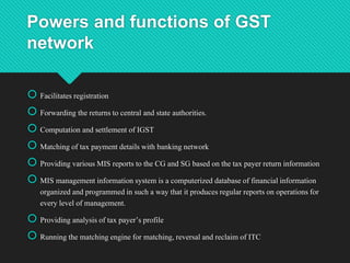 Gst and technology | PPTX