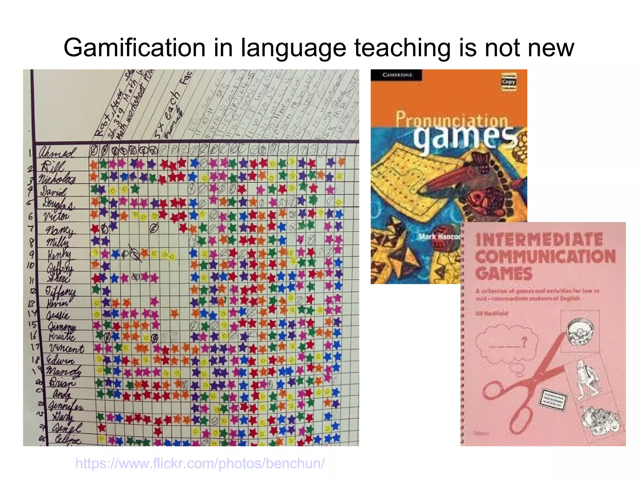 Gamifying the Language Classroom | PPT