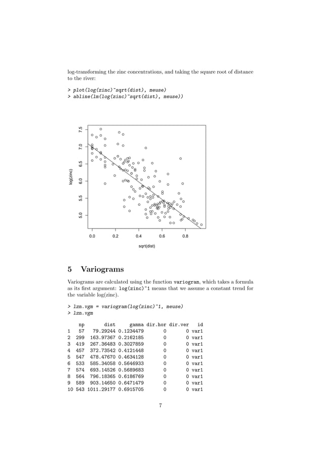 Manual "The meuse data set" | PDF