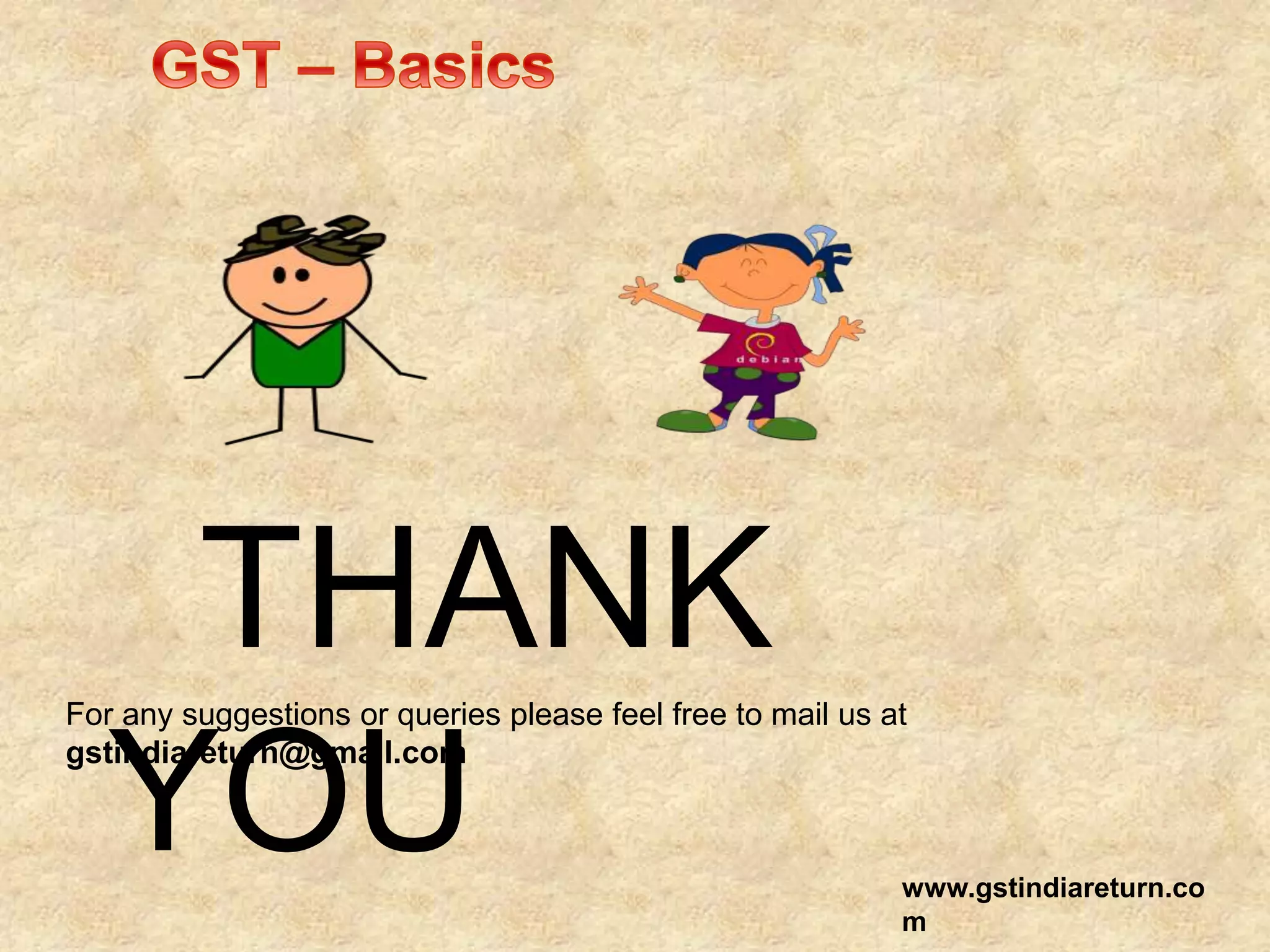 GST - Basics | PPTX