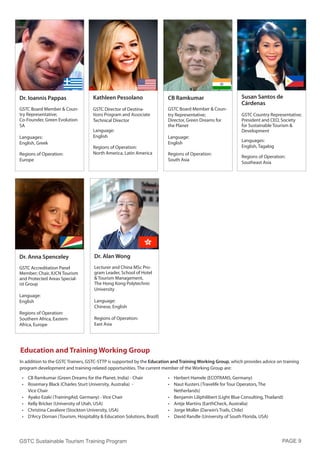 GSTC Sustainable Tourism Training Program Overview for Destination ...