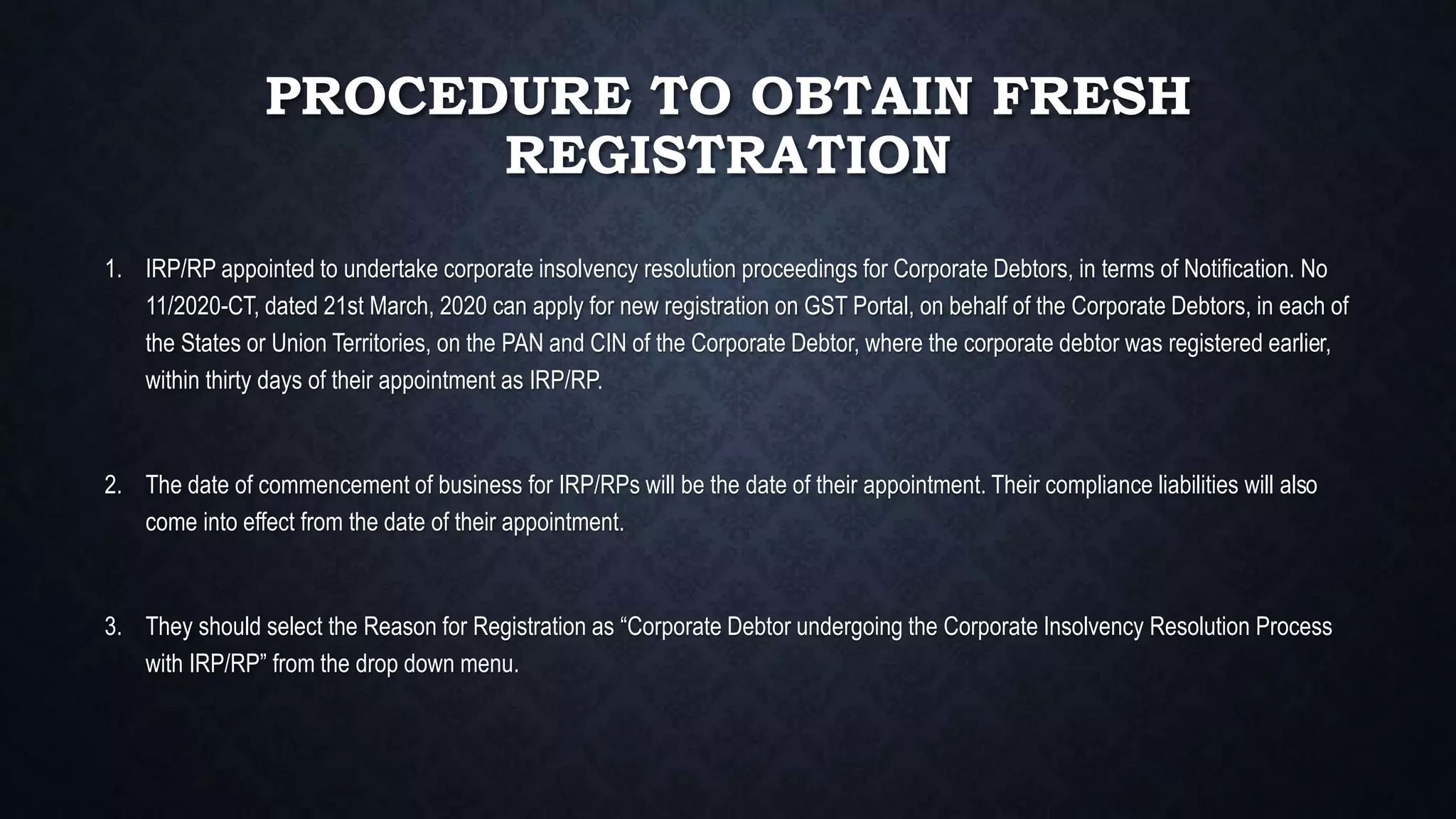 GST Compliance for Companies undergoing CIRP.pptx