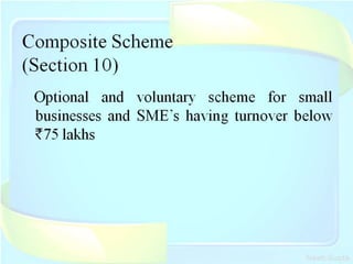 GST Composite Scheme | PPT