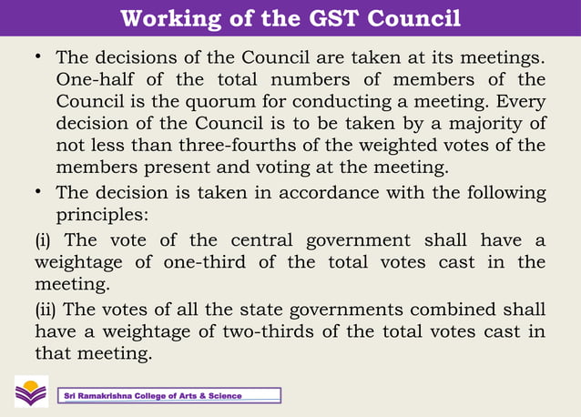 GST Council - Vision, Mission and Functions.pptx