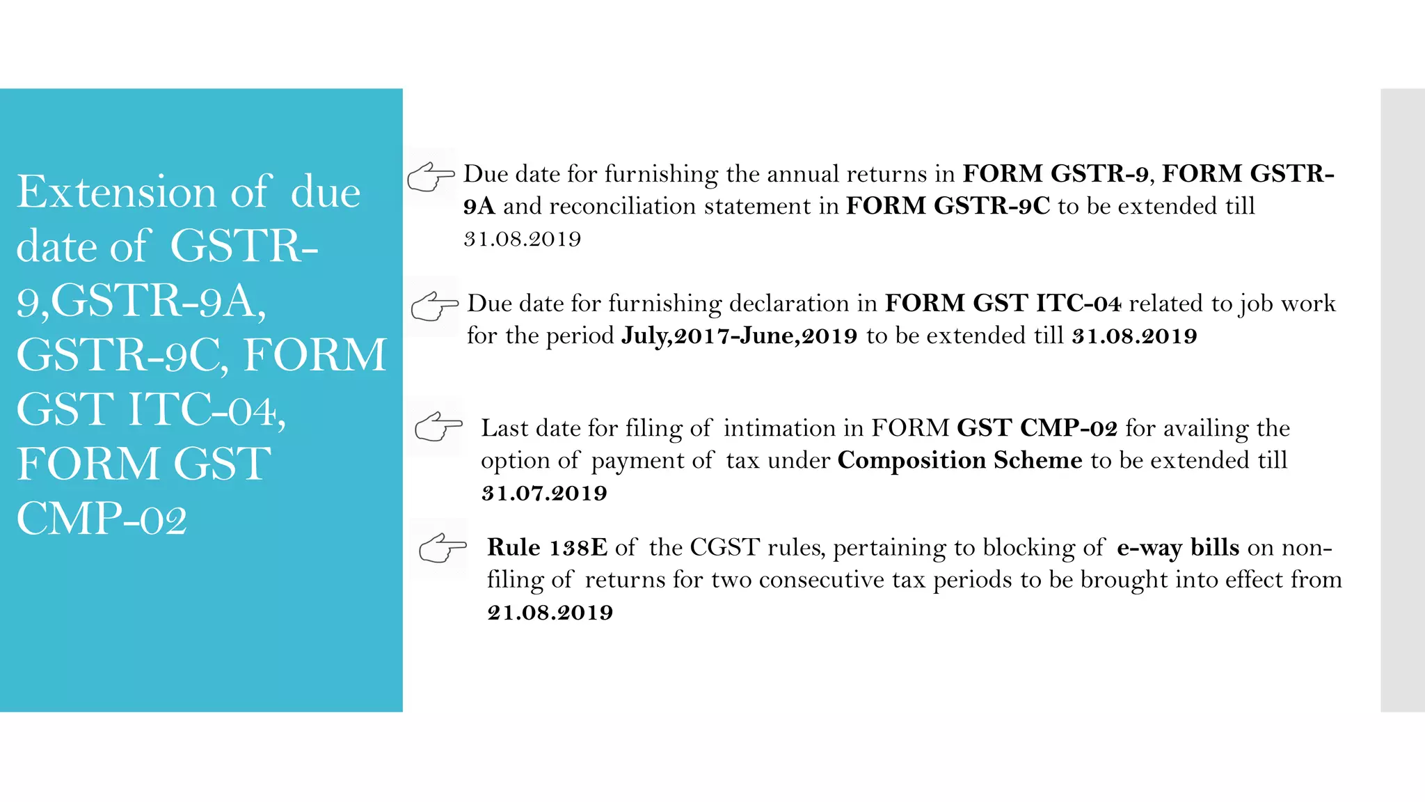 Gst council meeting | PDF