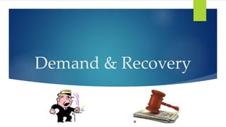 GST - Demand & Recovery | PDF