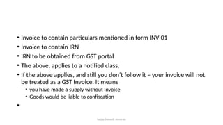 GST E-Invoice: Understanding the Concept and Process | PPTX