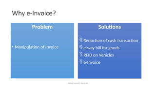 GST E-Invoice: Understanding the Concept and Process | PPT