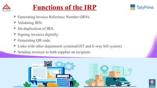 Gst e invoicing Gst e invoicing Gst E in | PPTX