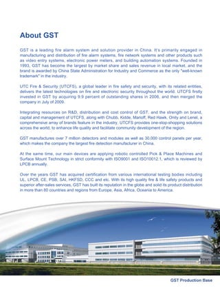 Gst fire alarm system ver.2010