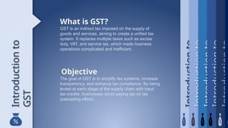 GST in India from Worlds Lens - An overview | PPTX