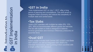 GST in India from Worlds Lens - An overview | PPTX