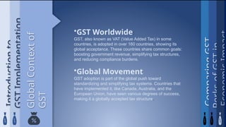 GST in India from Worlds Lens - An overview | PPTX
