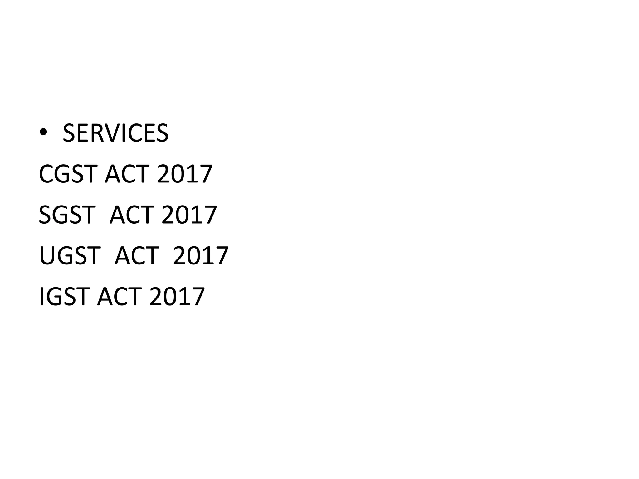 Gst(goods and sevice tax) 2017 | PDF