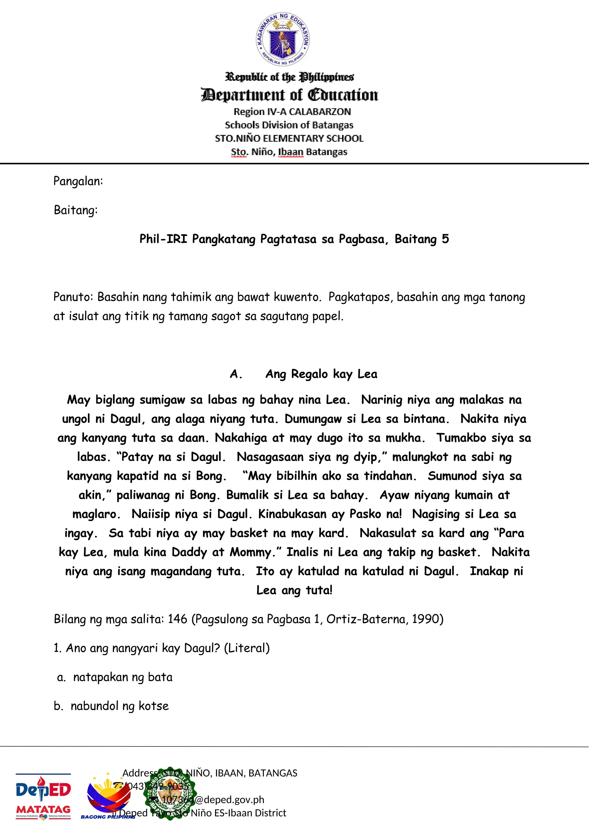 Group Screening Test GRADE 5 -FILIPINO.docx