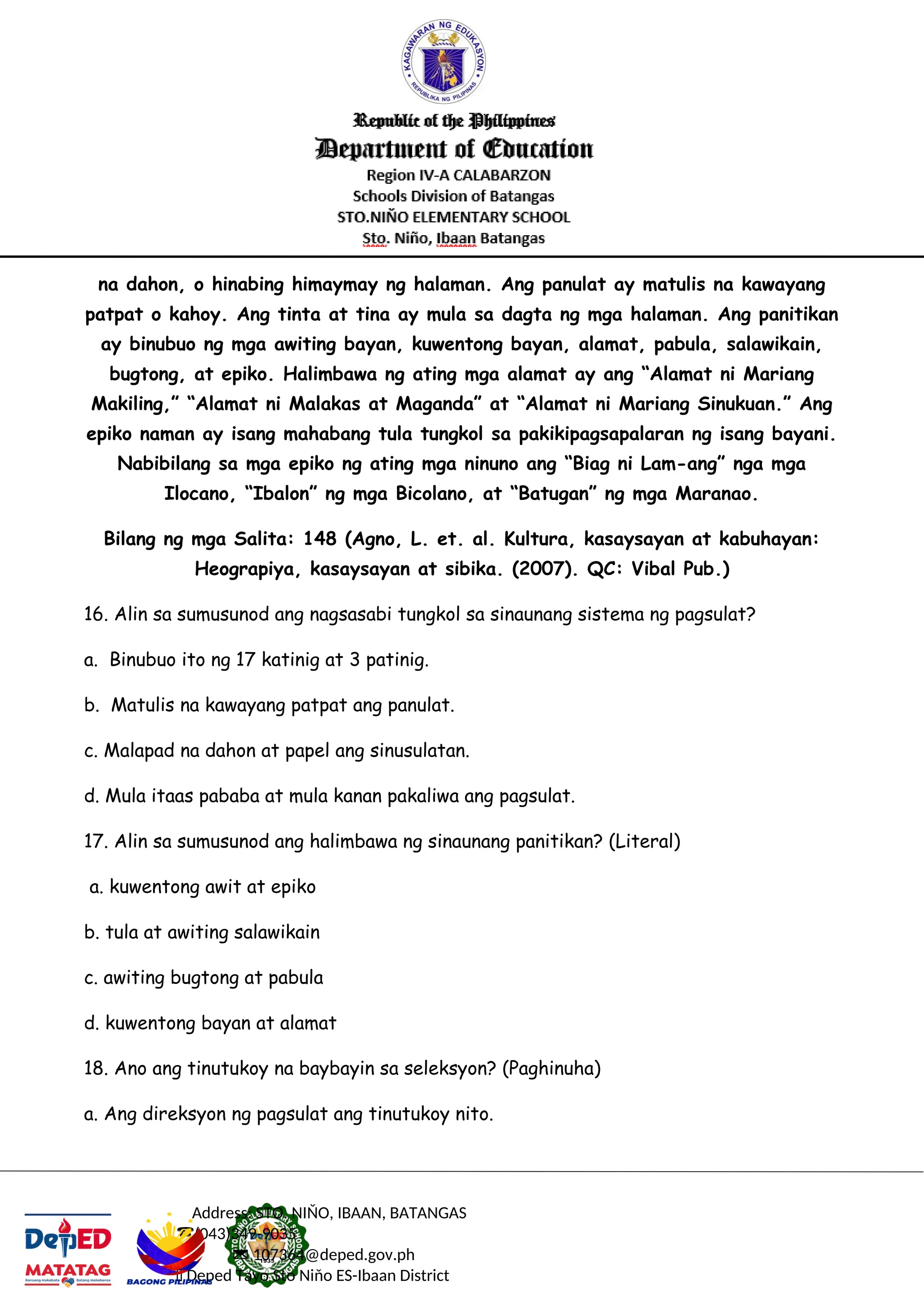 Group Screening Test GRADE 5 -FILIPINO.docx