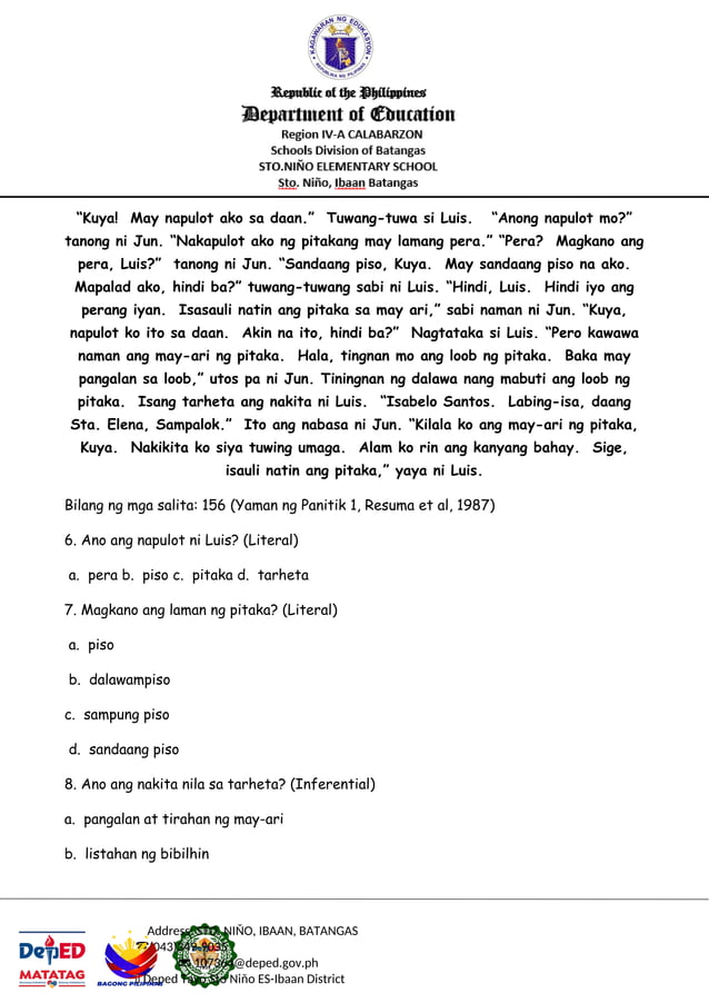 Group Screening Test GRADE 5 -FILIPINO.docx