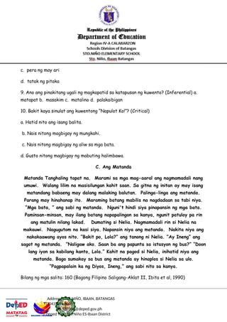 Group Screening Test GRADE 5 -FILIPINO.docx