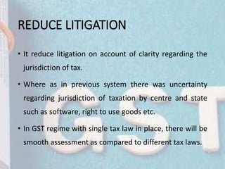 GST : Benefits and challanges in indian context ( By Prachi and Group ...