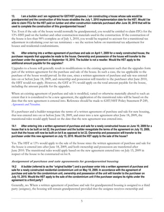 Canada Revenue GST/HST Notice | PDF | Personal Taxes | Personal Finance