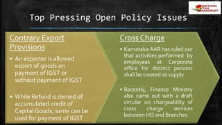GST Implementation in India - Status Check and Future Roadmap | PDF