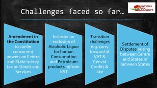 GST Implementation in India - Status Check and Future Roadmap | PPT