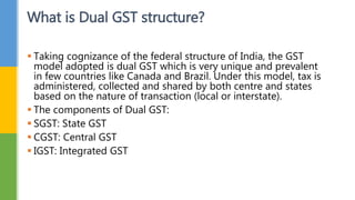 Gst india | PPTX | Business Accounting & Finance | Business