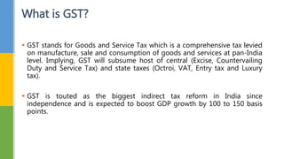 Gst india | PPTX
