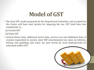GST in india | PPTX