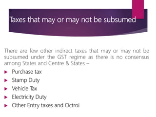 Goods And Services Tax In India | PPTX | Personal Taxes | Personal Finance