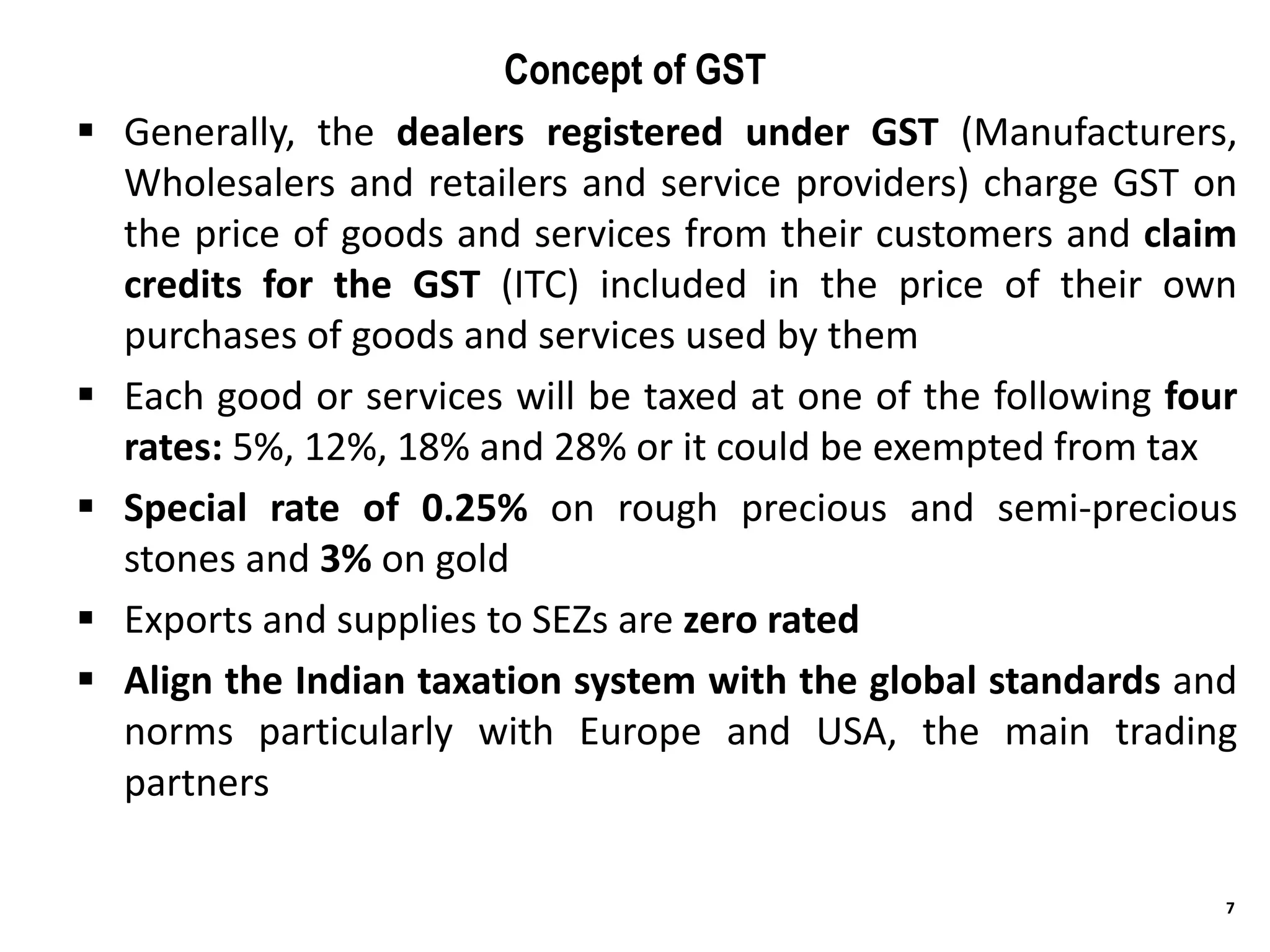 GST in India | PPTX