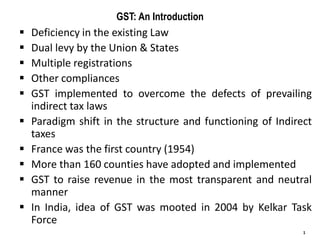 GST in India | PPTX