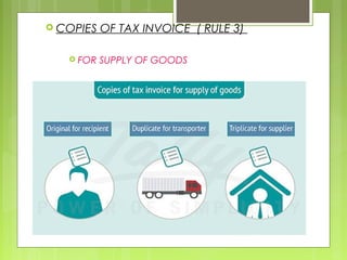 GST Tax Invoice Rules | PPT