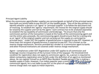 GST liability on Commission Agents-brokers.pptx