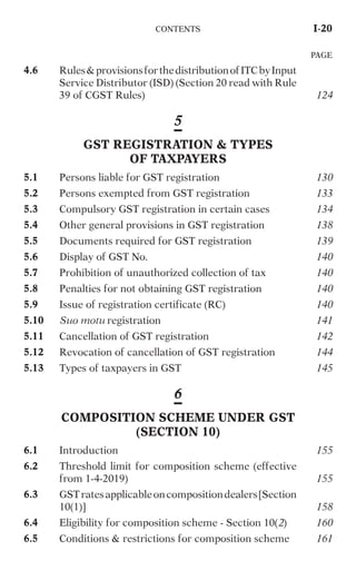 Taxmann's GST Mini Ready Reckoner | July 2020 | PDF